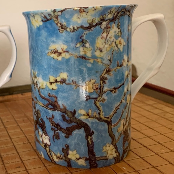 Dining | Tea Mug Set Vincent Van Goghs Almond Sakura Blossom Print ...